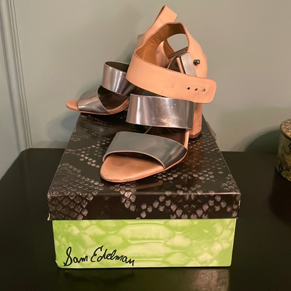 Sam Edelman | Shoes | Sam Edelman Chunky Heel Sandals | Poshmark